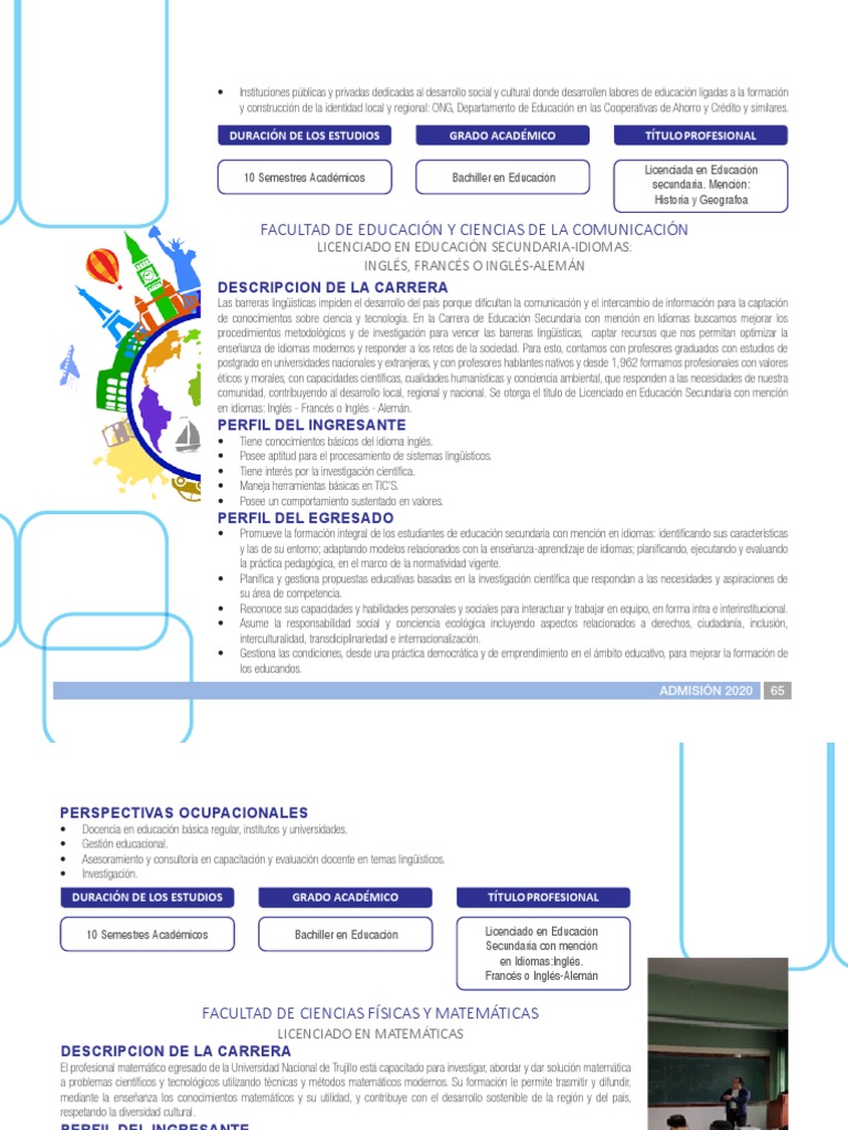 Edsec Idiomas | PDF | Matemáticas | Titulo academico