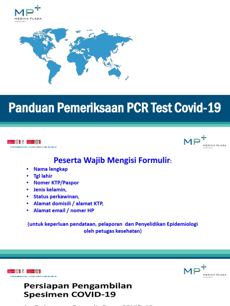 Panduan Pengiriman Sampel PCR-Swab Test - Covid 19 | PDF