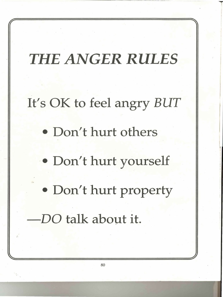 Anger Rules | PDF