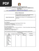 CONTOH SPPBJ Pengadaan Barang | PDF