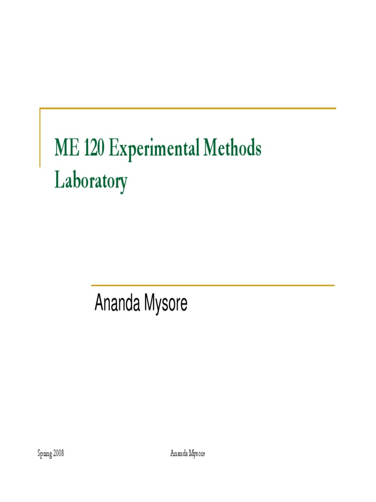ME 120 Experimental Methods Laboratory3-1 | PDF | String (Computer Science) | Software