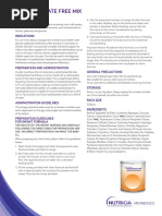 Breast Milk Fortified (Using 20 Cal Oz Standard Formula) | PDF ...