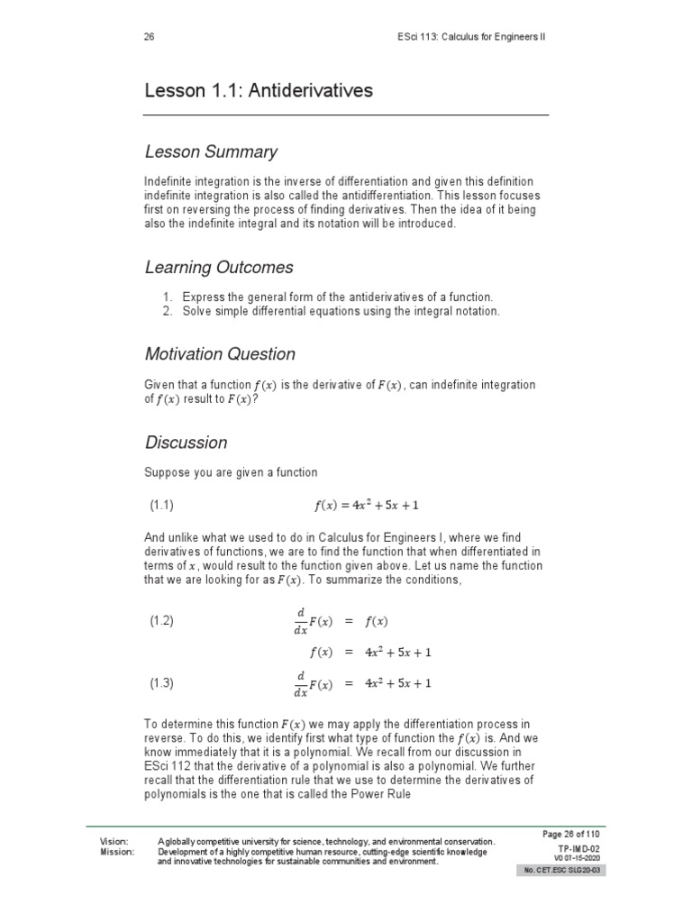 Finding the Antiderivative: A Step-by-Step Demonstration of Reversing ...