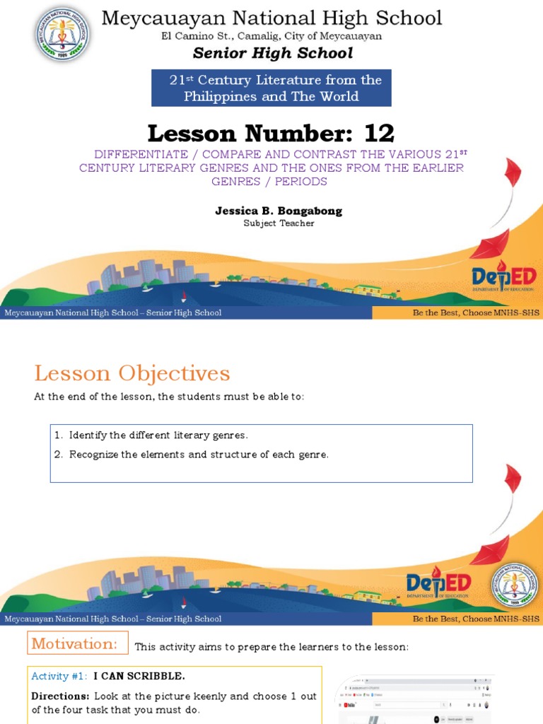 2ND QUARTER PPT MODULE 12 - 21st Century | Download Free PDF | Genre ...