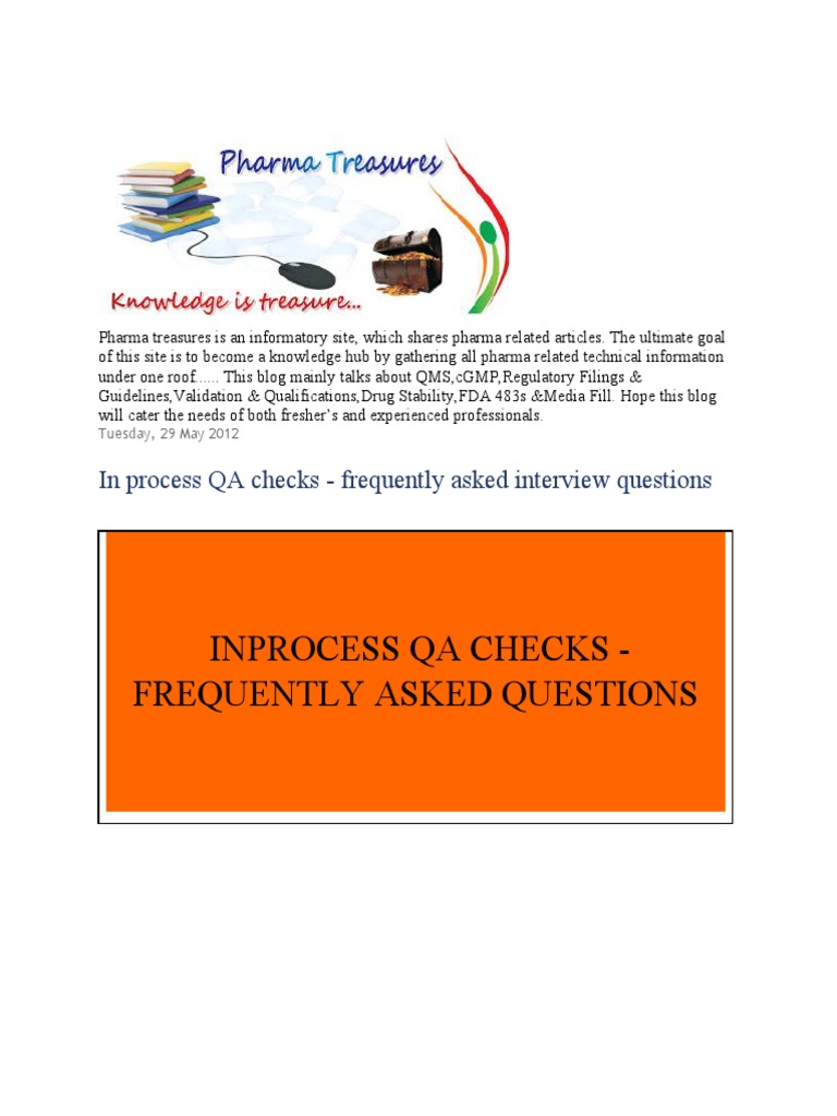 Pharma Questions QA | Download Free PDF | Tablet (Pharmacy) | Calibration
