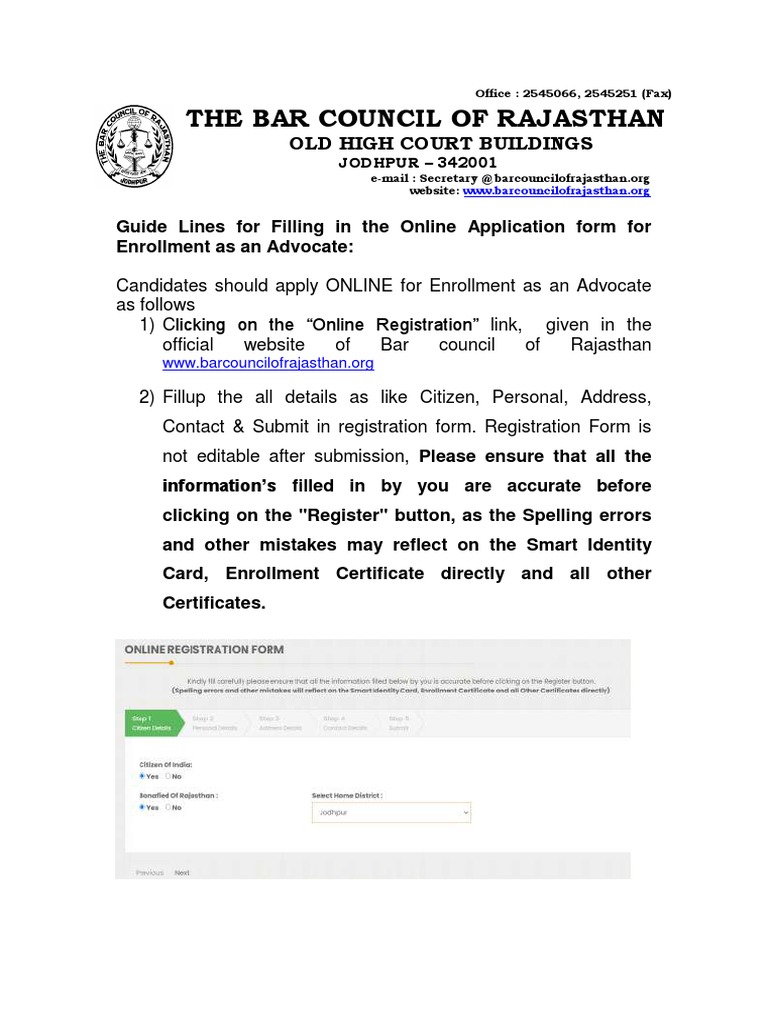 The Bar Council of Rajasthan: Old High Court Buildings | PDF | Notary ...