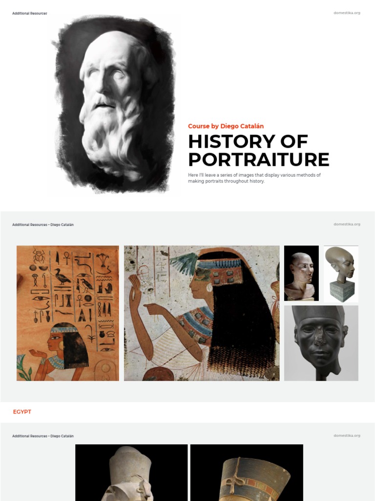 U1 - History of Portraiture - EN | PDF | Portrait Painting | Style