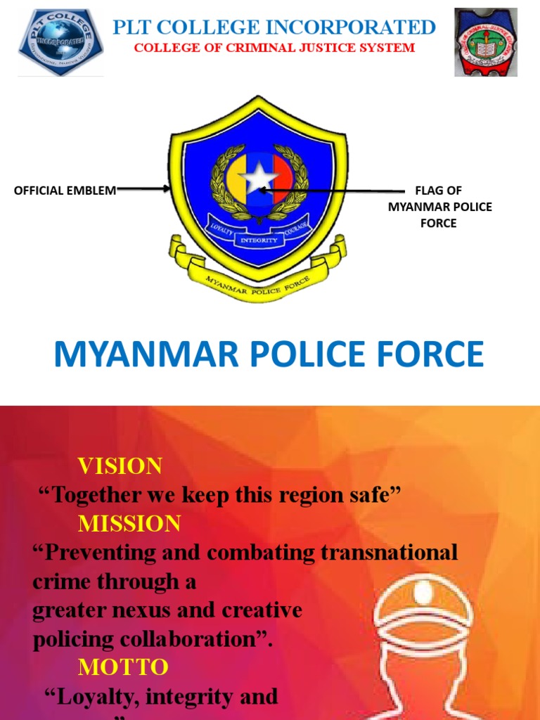 Myanmar Police Force | PDF