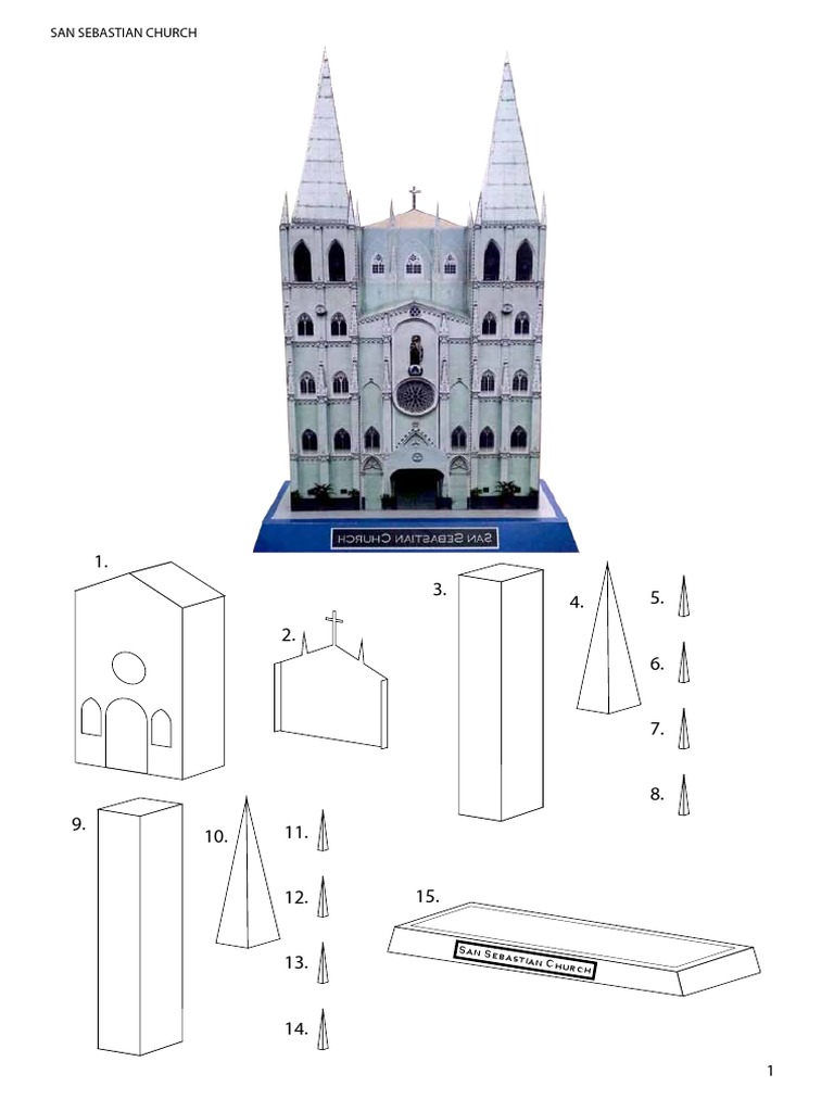San Sebastian Papercraft | PDF