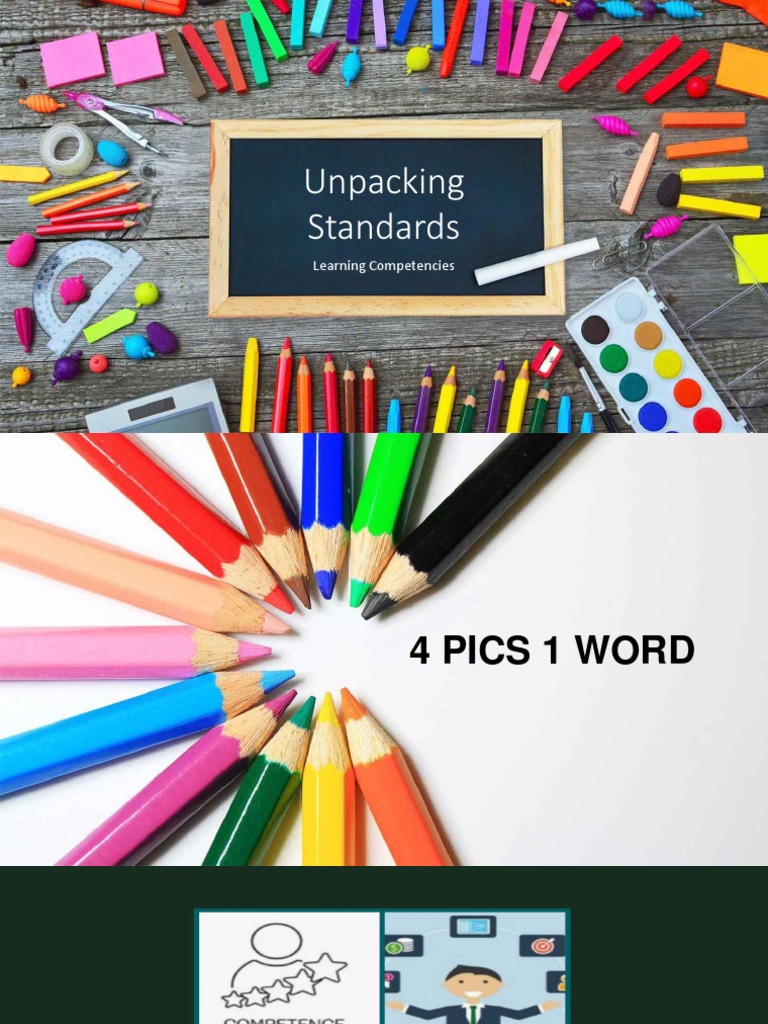Unpacking Standards: Learning Competencies | PDF | Competence (Human ...