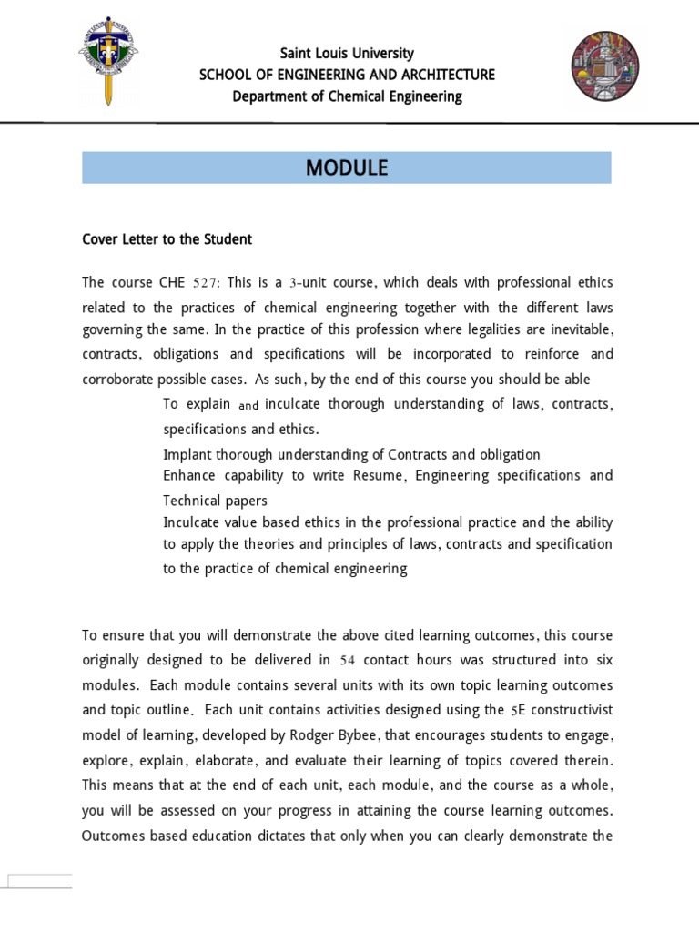 Module 1 and 2 | PDF | Morality | Engineering