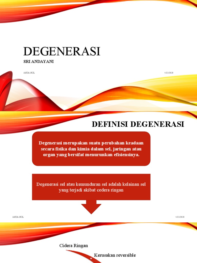 Degenerasi | PDF