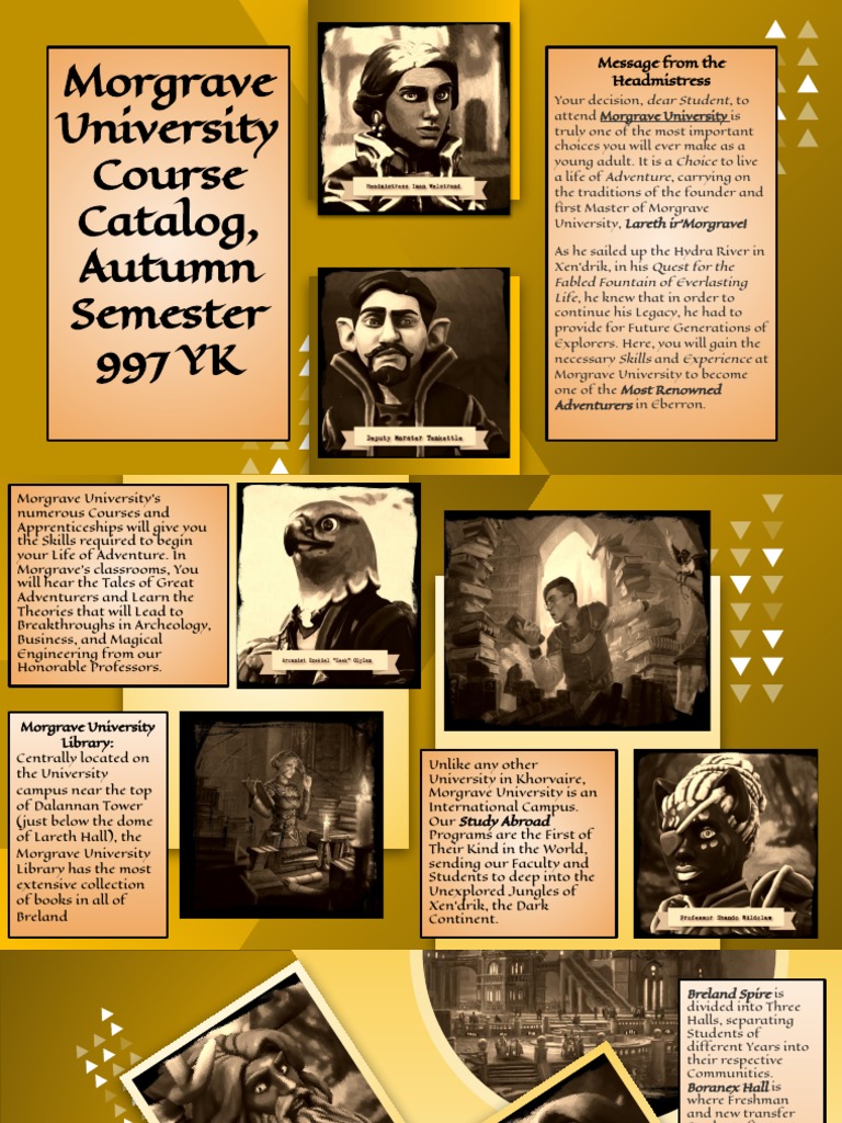 Morgrave University | PDF