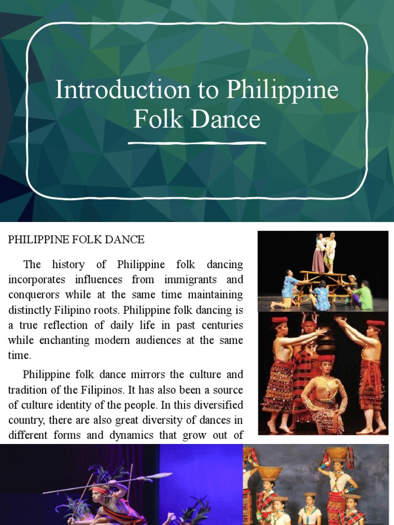 Overview of Philippine Folk Dance | PDF | Philippines | Ethnicity
