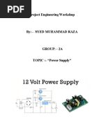 Half Wave Rectifier Project | PDF | Rectifier | Direct Current