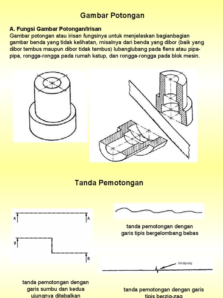 Gambar Potongan | PDF