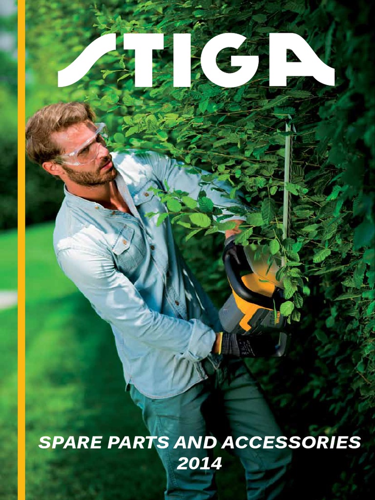 Stiga Spare Parts Catalogue 2014 | PDF | Belt (Mechanical) | Machines