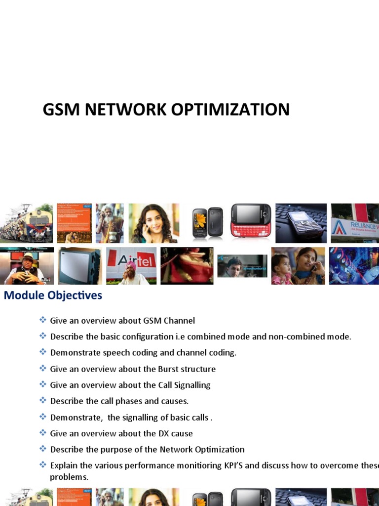 10 - GSM Network Optimization | PDF | Mobile Telecommunications | Computer Engineering