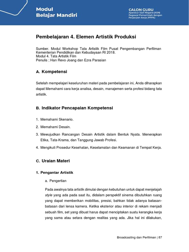 PPPK - SMK - Broadcasting Dan Perfilman - PB4 | PDF