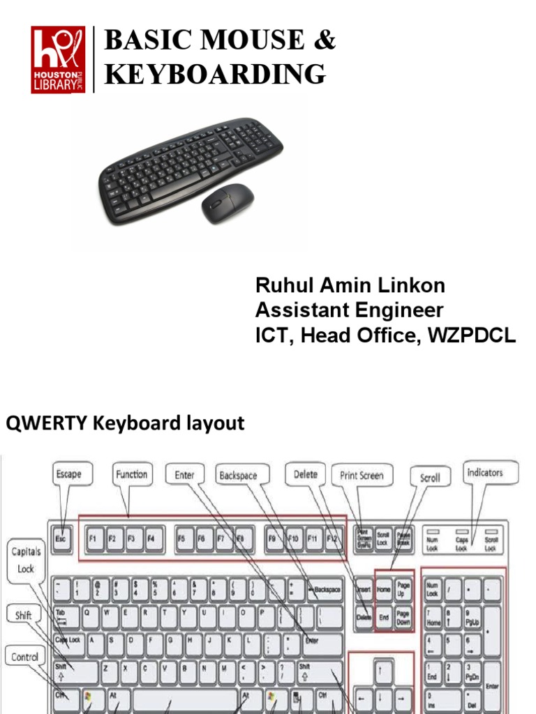 Basic On Keyboard & Mouse | PDF | Cursor (User Interface) | Input/Output