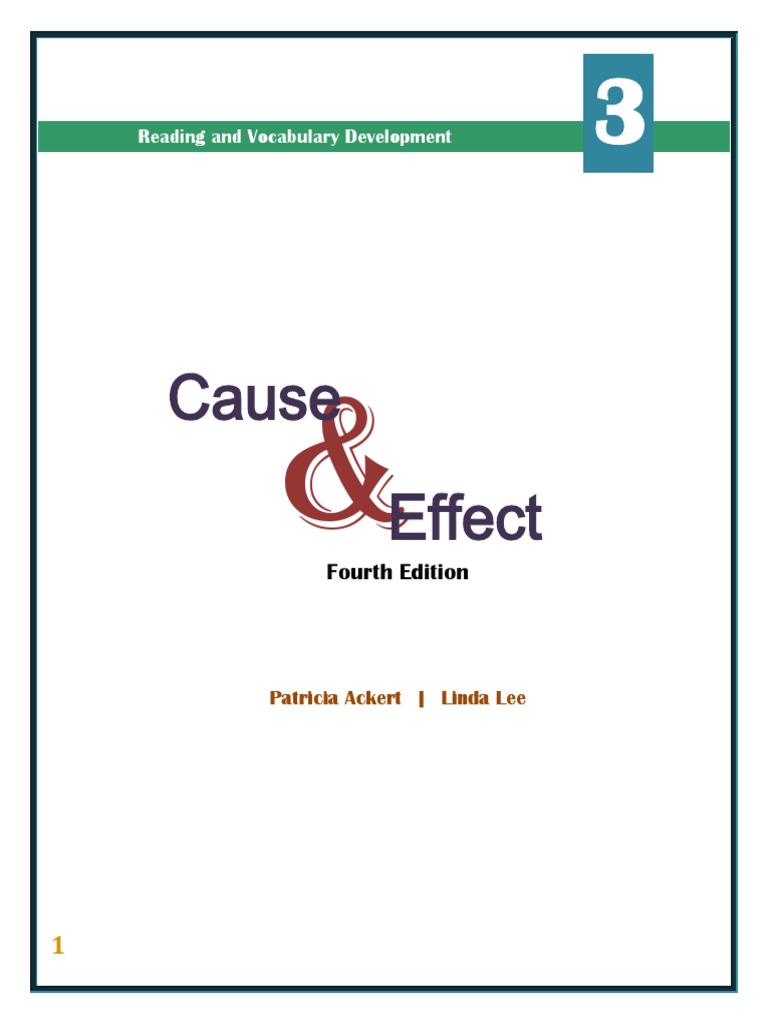 Cause and Effect | PDF