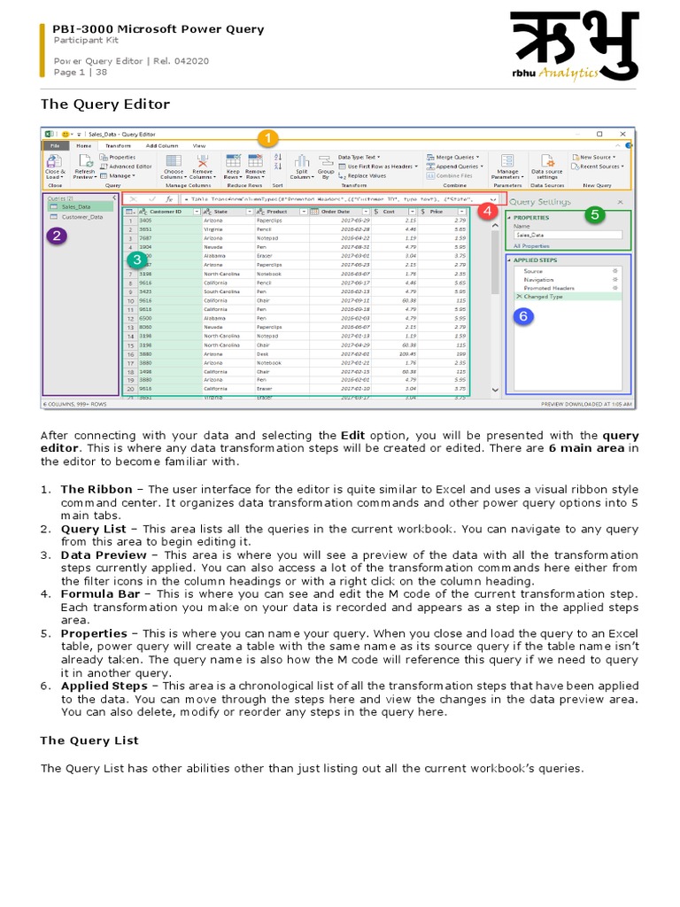 04 Power Query Tutorial | PDF | Microsoft Excel | Icon (Computing)