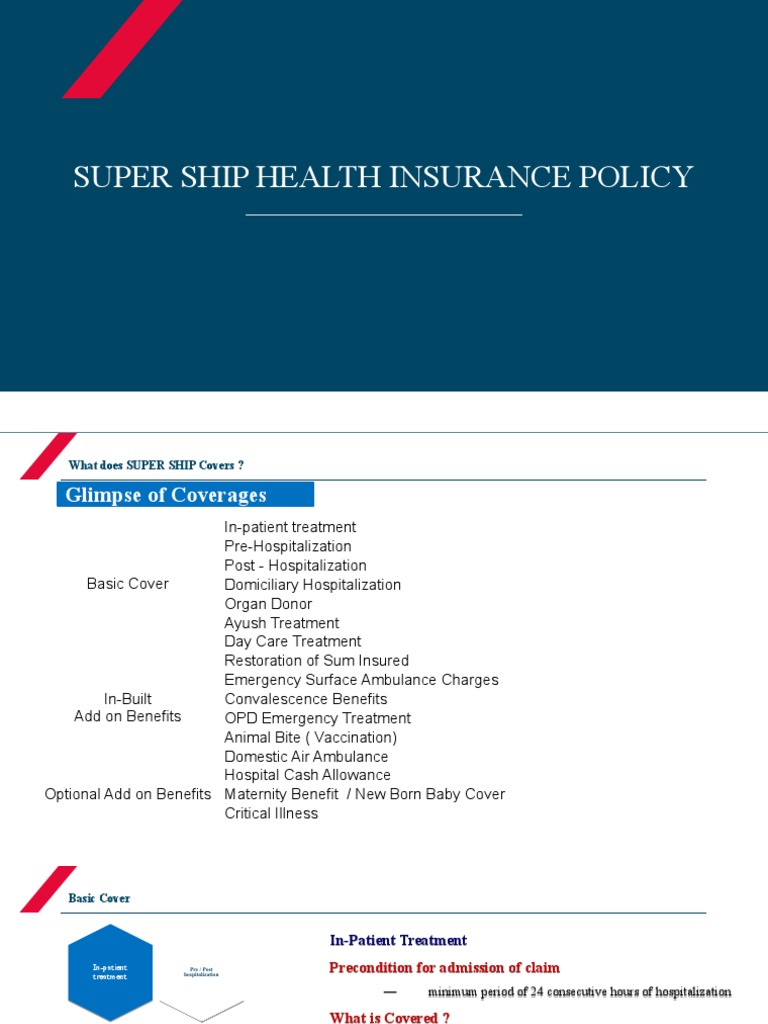 Comprehensive Health Coverage Guide | PDF | Hospital | Patient