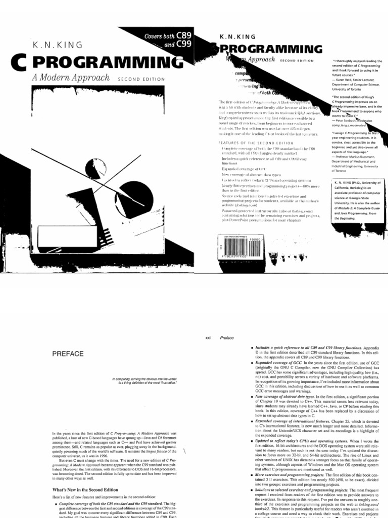 C Programming, A Modern Approach | PDF