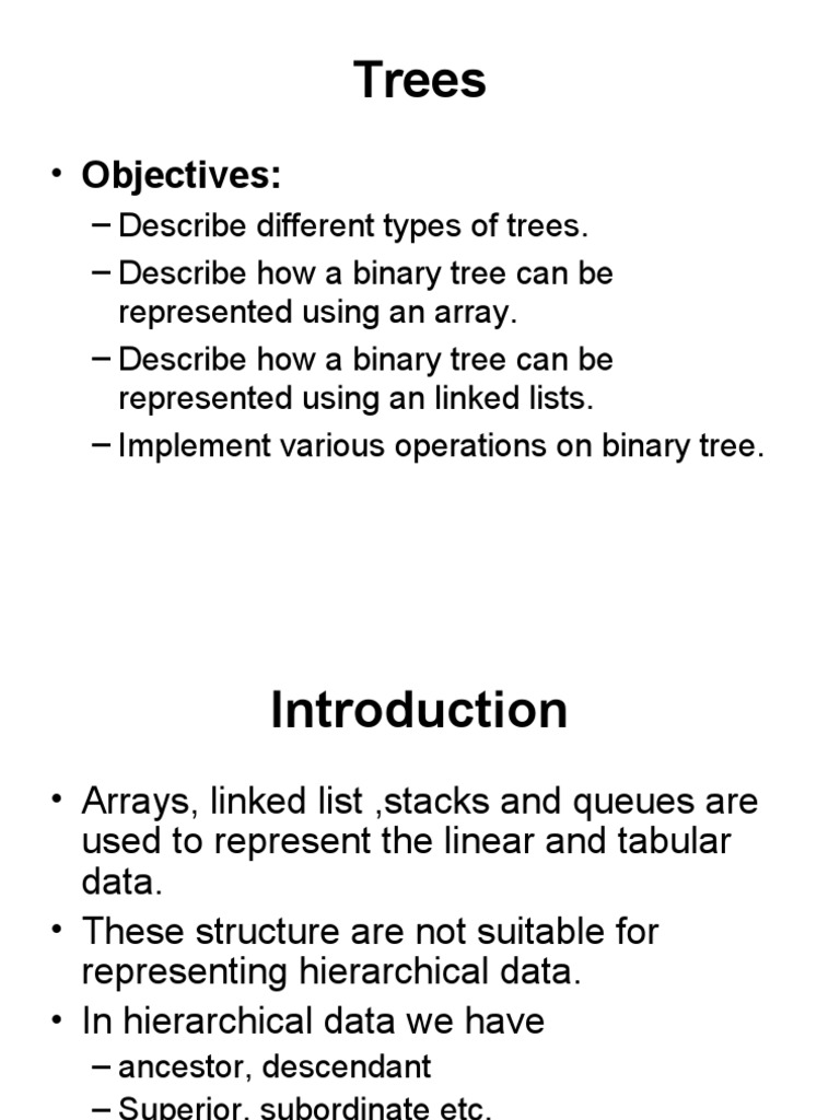 Trees Data Structures Pdf Queue Abstract Data Type Computer