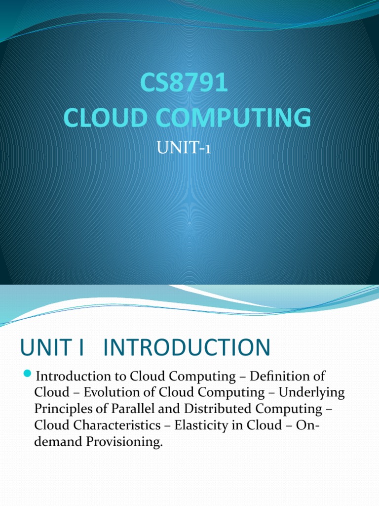 CS8591 Cloud Computing | PDF | Cloud Computing | Grid Computing