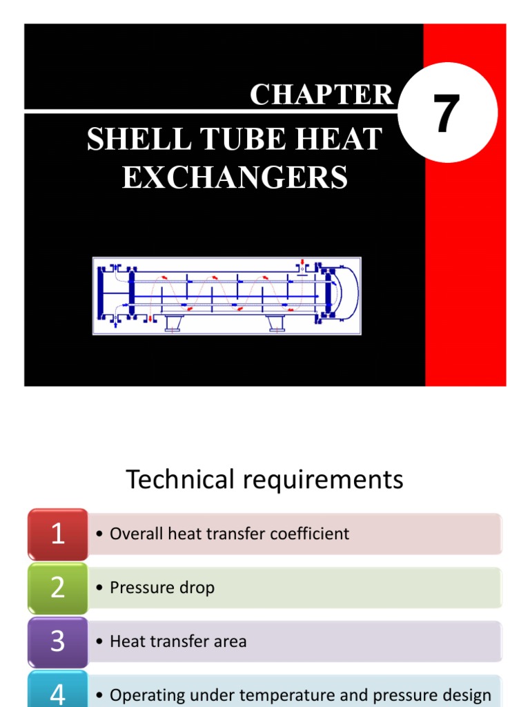 Chapter 7 Shell Tube Heat Exchanger | PDF | Heat Transfer | Heat Exchanger