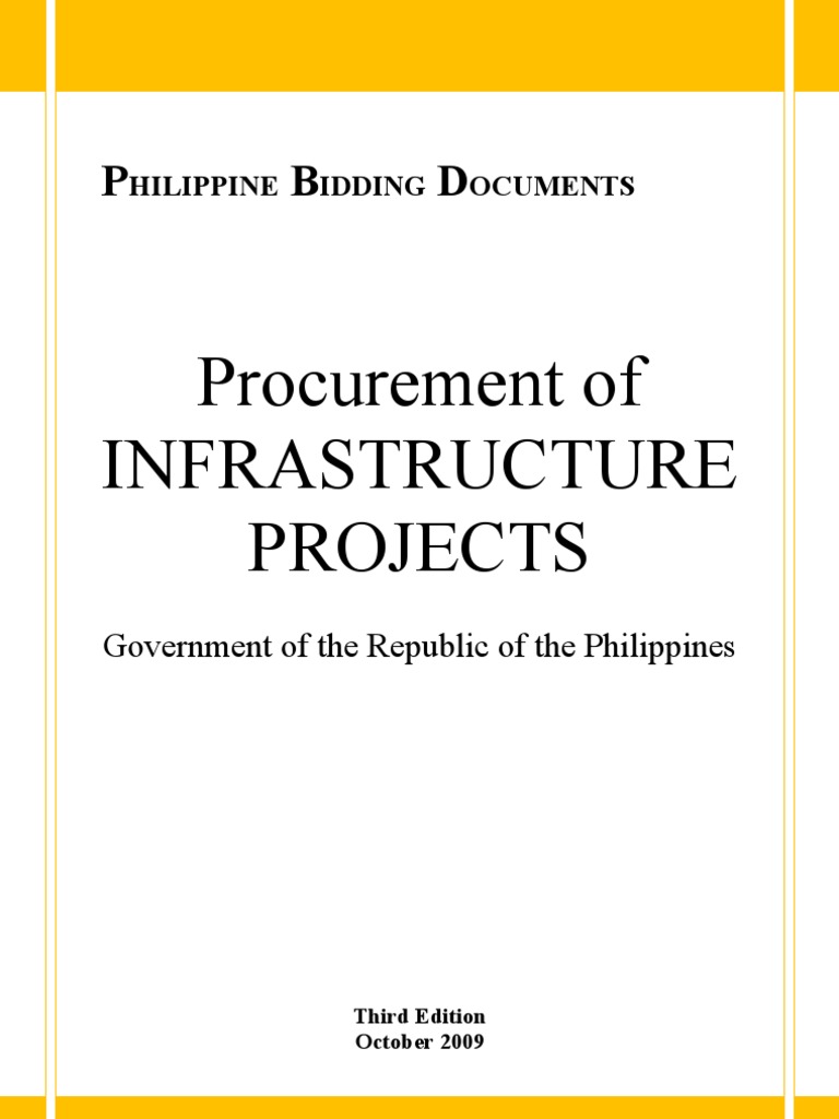 Philippine Infrastructure Bidding Guide | PDF | Joint Venture | Ownership