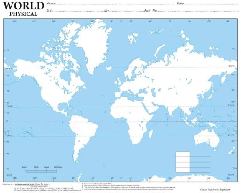 World Maps For SST | PDF