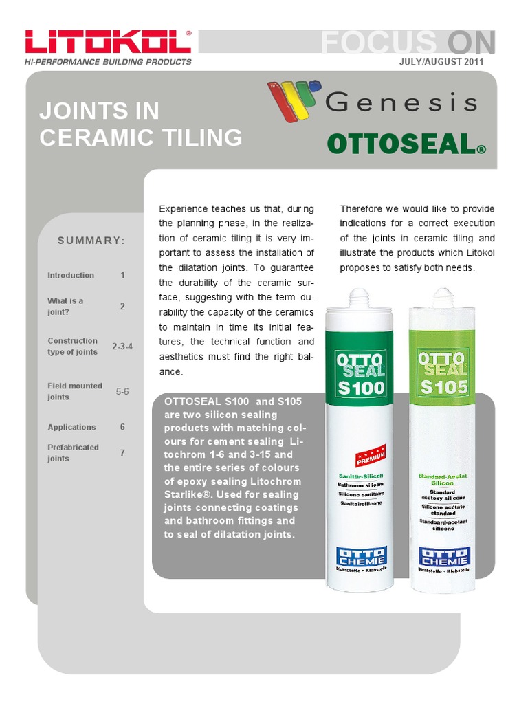 Joints in Ceramic Tiling | PDF | Tile | Ceramics