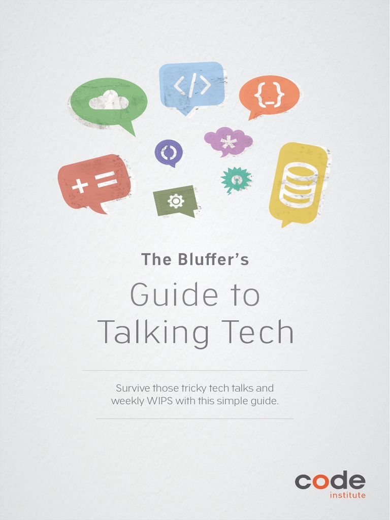 The Bluffers Guide To Talking Tech | PDF | Websites | Internet Of Things