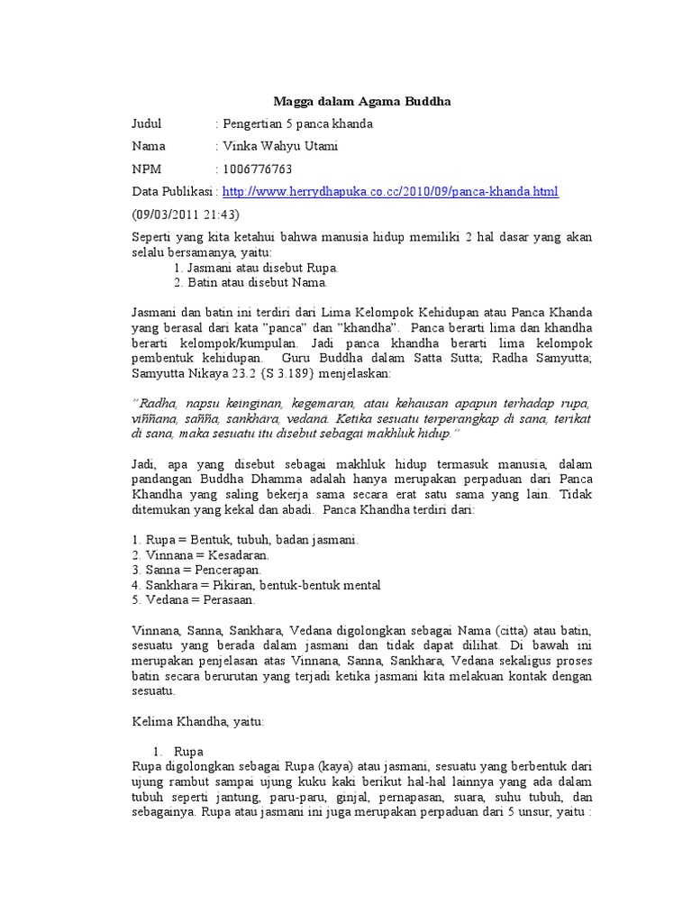 5 Panca Khanda | PDF