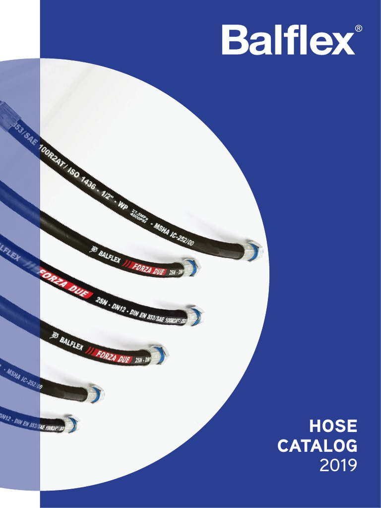 Flexible Balflex - Hoses - Catalogue - 2019 | PDF | Chlorine | Sodium ...