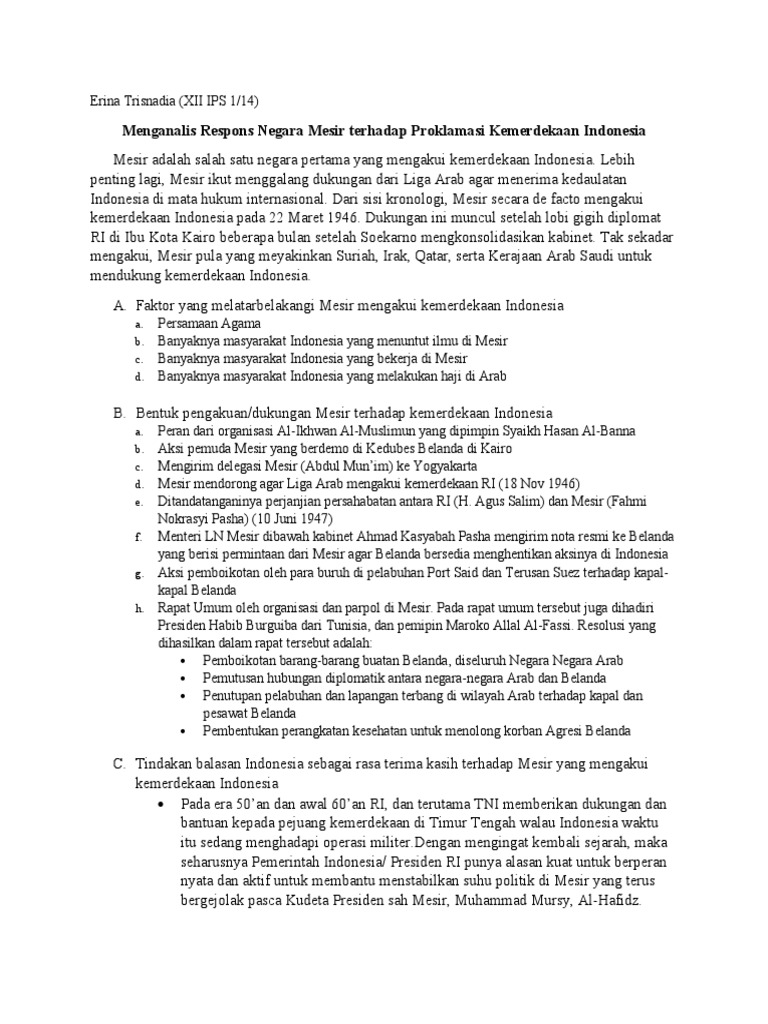 Erina Mesir | PDF | Politik | Perjalanan