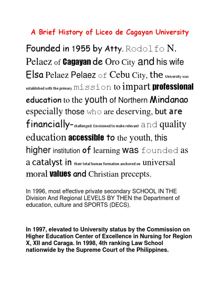 N. Pelaez And: Rodolfo Oro Elsa Impart Youth Especially Financially-And ...