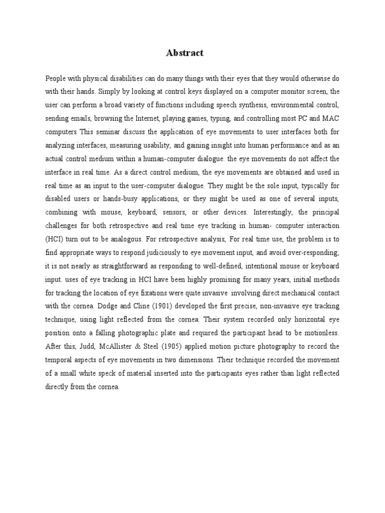 Abstract | PDF | Human–Computer Interaction | Computing