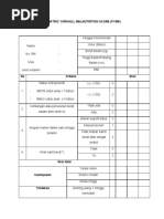 Formulir Skrining Dengan SGA | PDF