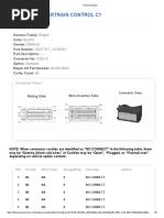 Tipm C1 | PDF | Electrical Connector | Automotive Technologies