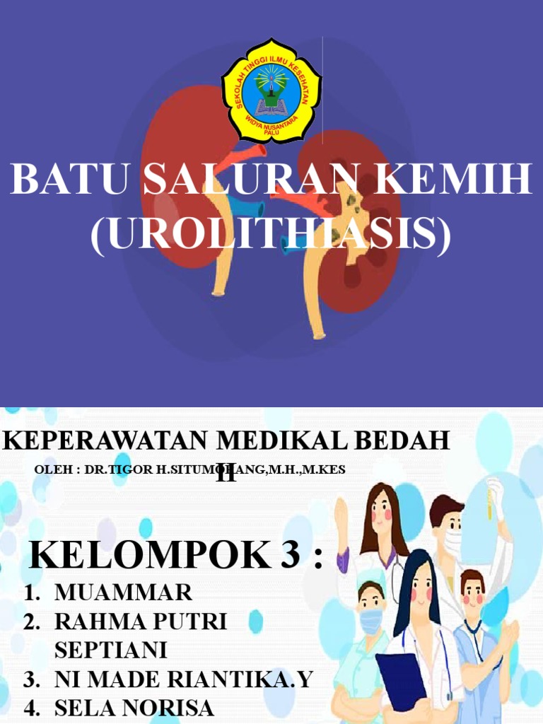ASKEP Batu Saluran Kemih (KELOMPOK 3) | PDF