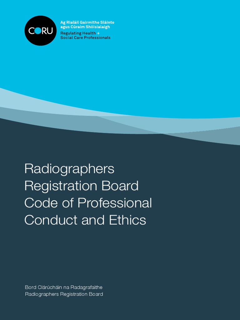RRB Code of Professional Conduct and Ethics For Radiographers and ...