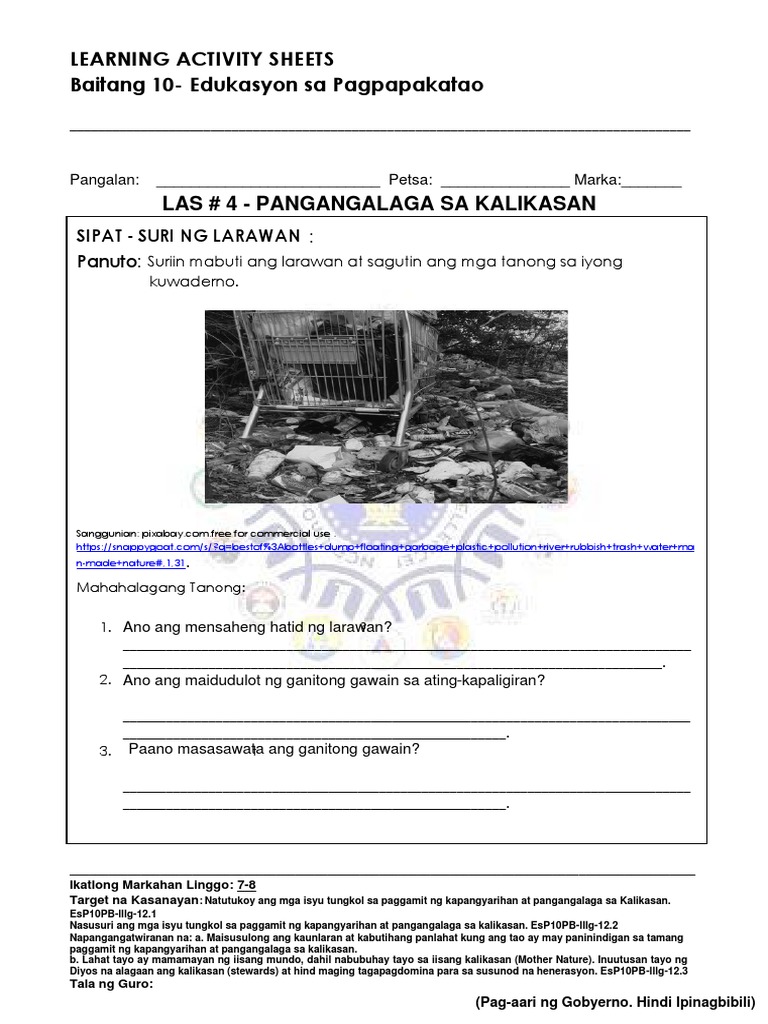 EsP 10 - Q3 - LAS 4 RTP | PDF