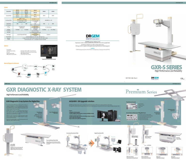 Drgem GXR-S | PDF | Radiography | X Ray