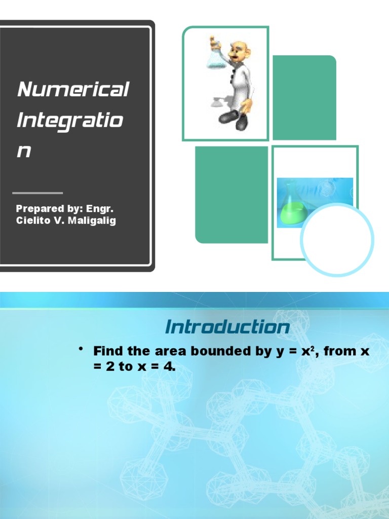 Numerical Integratio N: Prepared By: Engr. Cielito V. Maligalig | PDF | Integral | Mathematical ...