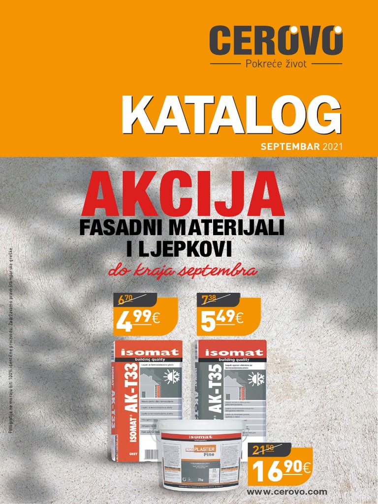 Cerovo 10 SEPTEMBAR Katalog | PDF