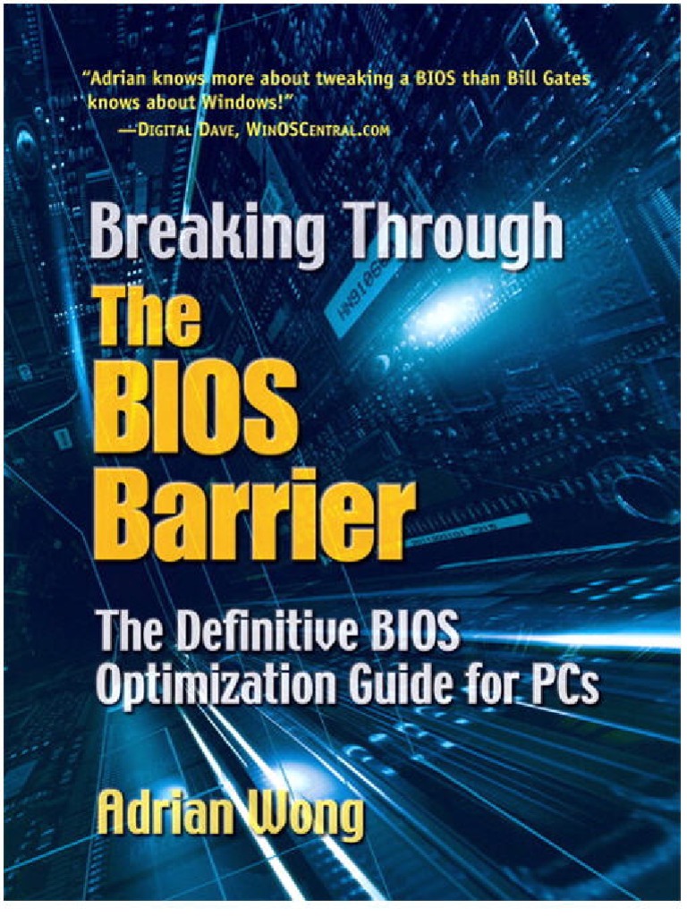 The Definitive BIOS Optimization Guide | PDF | Technology & Engineering