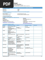 SDS - Spectrus NX1100 | PDF | Dangerous Goods | Toxicity
